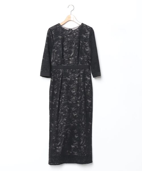 AIMER 「AIMER」 7分袖ワンピース MEDIUM ブラック レディース : ZOZOTOWN Yahoo!店 - 通販 - Yahoo!ショッピング