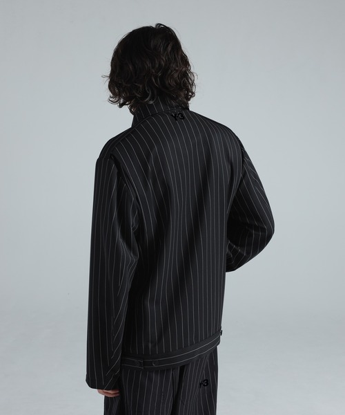 Y-3 ブルゾン アウター PINSTRIPE REFINED WOOL UT BLOUSON メンズ : ZOZOTOWN Yahoo!店 - 通販 - Yahoo!ショッピング