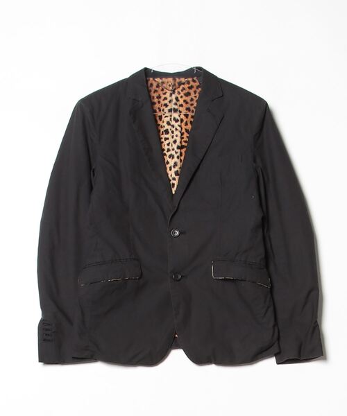 glamb 「glamb」 レオパードテーラードジャケット 2 ブラック メンズ : ZOZOTOWN Yahoo!店 - 通販 - Yahoo!ショッピング