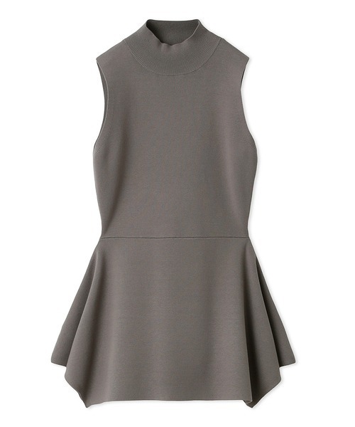 Yahoo!オークション - 「SNIDEL」 ノースリーブニット ONE SIZE グレー...