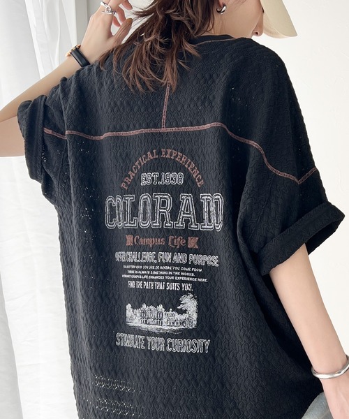 classicalelf 「classicalelf」 7分袖カットソー LARGE チャコール レディース : ZOZOTOWN Yahoo!店 - 通販 - Yahoo!ショッピング