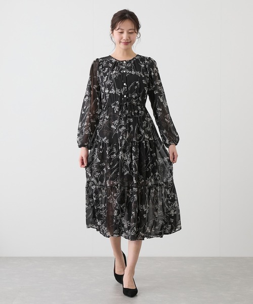 JAYRO ワンピース フラワーシフォンワンピース : ZOZOTOWN Yahoo!店 - 通販 - Yahoo!ショッピング