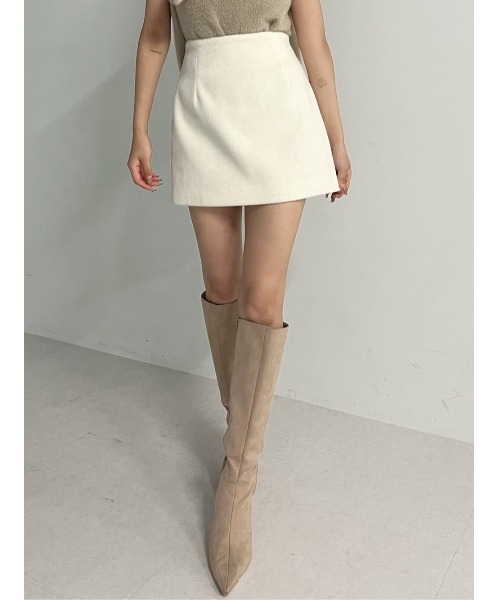 Darich 「Darich」 ミニスカート M アイボリー レディース : ZOZOTOWN Yahoo!店 - 通販 - Yahoo!ショッピング