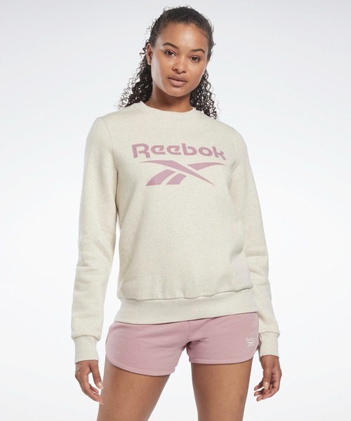 スウェット リーボック アイデンティティ ロゴ フリース クルー スウェットシャツ / Reebok Identity Logo Fleece Cre :67296006:ZOZOTOWN ...