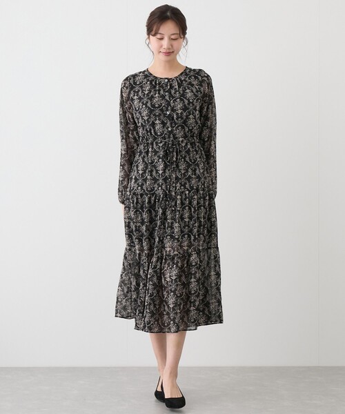 JAYRO ワンピース プリントウエストしぼりワンピース : ZOZOTOWN Yahoo!店 - 通販 - Yahoo!ショッピング