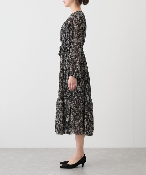 JAYRO ワンピース プリントウエストしぼりワンピース : ZOZOTOWN Yahoo!店 - 通販 - Yahoo!ショッピング