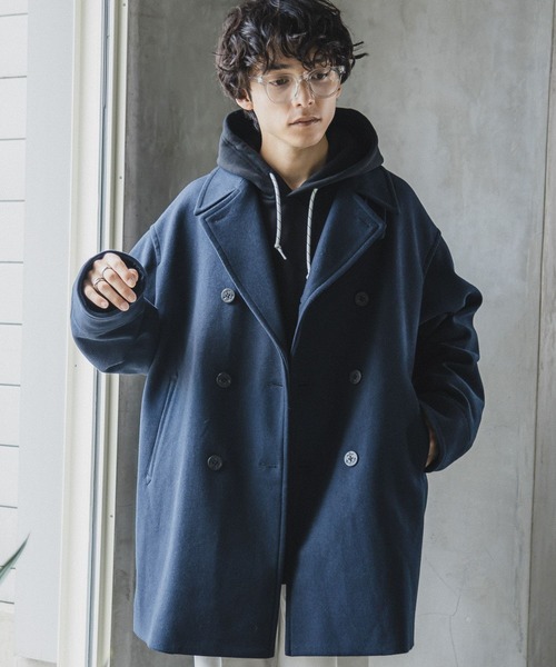 RAGEBLUE 「RAGEBLUE」 ピーコート MEDIUM ネイビー メンズ : ZOZOTOWN Yahoo!店 - 通販 - Yahoo!ショッピング