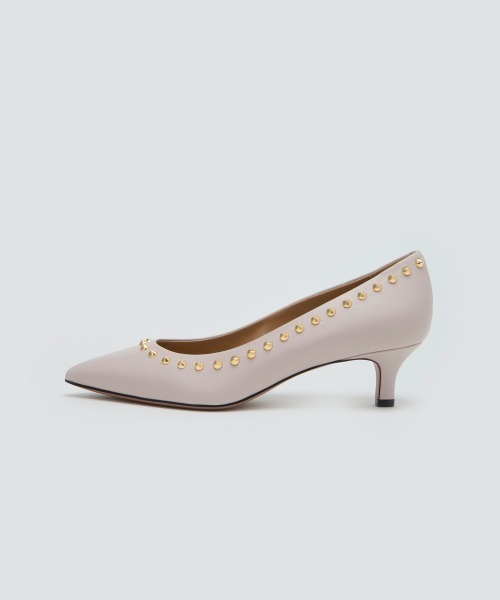 PELLICO サンダル ANDREA スタッズ パンプス 4.5cm ASH WHITE レディース : ZOZOTOWN Yahoo!店 - 通販 - Yahoo!ショッピング