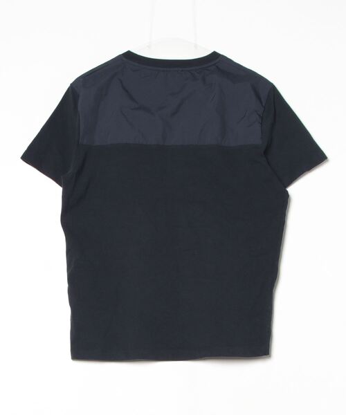 Yahoo!オークション - 「HERNO」 ワンポイント半袖Tシャツ 48 ネイビー...