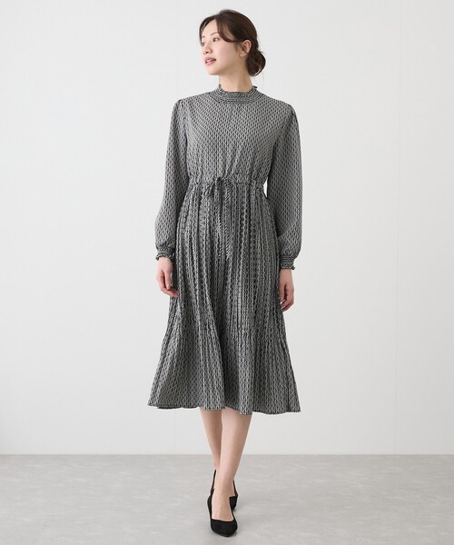 JAYRO ワンピース 幾何学柄切替プリーツワンピース レディース : ZOZOTOWN Yahoo!店 - 通販 - Yahoo!ショッピング