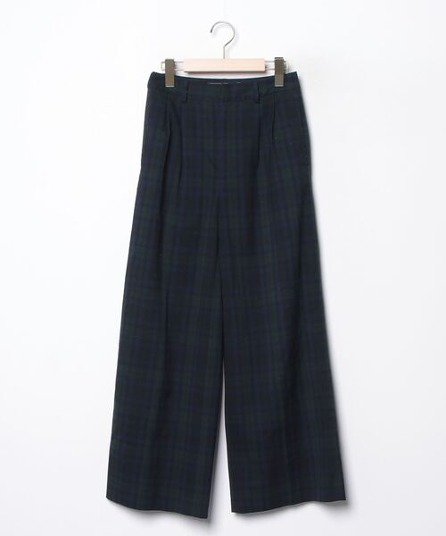 BEAMS LIGHTS 「BEAMS LIGHTS」 チェック柄パンツ 36 ネイビー レディース : ZOZOTOWN Yahoo!店 - 通販 - Yahoo!ショッピング