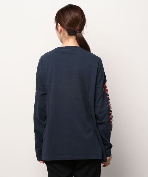 ROXY 「ROXY」 長袖カットソー「PENDLETONコラボ」 M ネイビー レディース : ZOZOTOWN Yahoo!店 - 通販 ...