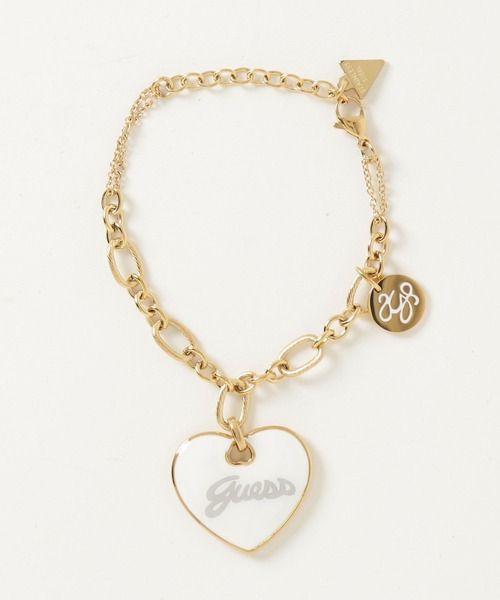 GUESS 「Guess」 ブレスレット SMALL ホワイト レディース : ZOZOTOWN Yahoo!店 - 通販 - Yahoo!ショッピング