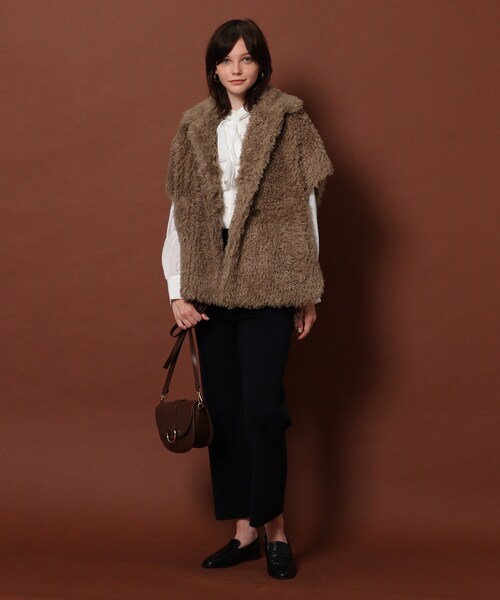 Yahoo!オークション - 「DRESSTERIOR」 ジャケット 36 キャメル レディ...