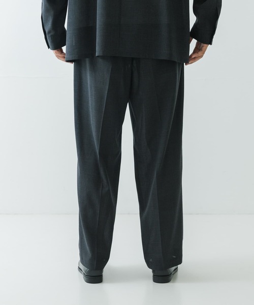 ATON パンツ 「別注」ATON×URBAN RESEARCH TWO TUCKED EASY PANTS メンズ : ZOZOTOWN Yahoo!店 - 通販 - Yahoo!ショッピング