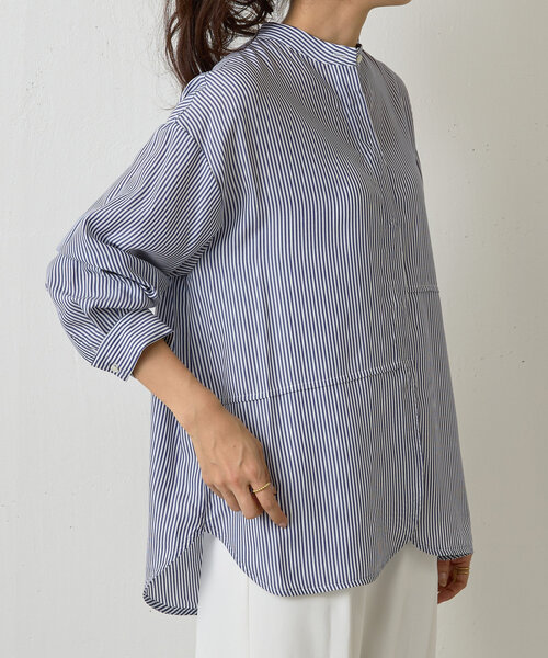 BEARDSLEY 「BEARDSLEY」 長袖ブラウス FREE ブルー レディース : ZOZOTOWN Yahoo!店 - 通販 - Yahoo!ショッピング