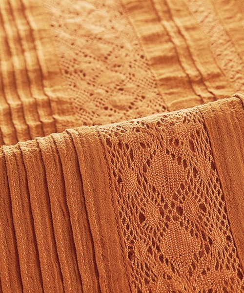 シャツ ブラウス ピンタック使いレース切替ブラウス : 52535010 : ZOZOTOWN Yahoo!店 - 通販 - Yahoo!ショッピング