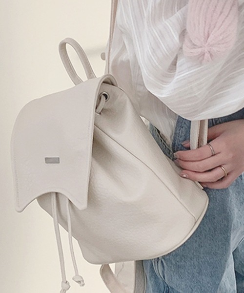 Dewlily デイバック リュック フェイクレザーリュック レディース