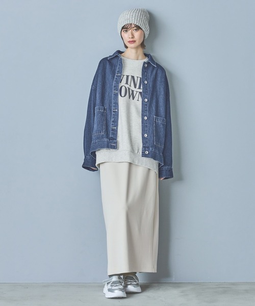 Yahoo!オークション - 「LAKOLE」 スカート MEDIUM グレイッシュベージ...