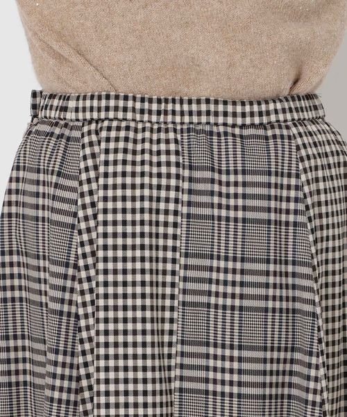 Rose Tiara（ローズティアラ） スカート MIXチェックフレアスカート