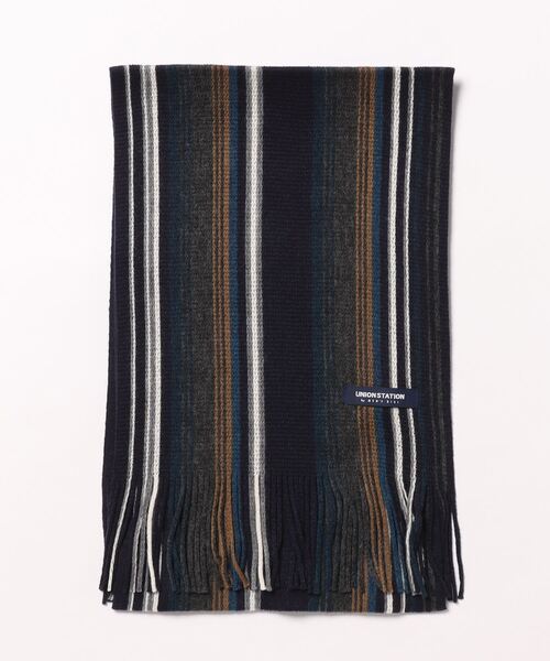 UNION STATION（ユニオンステーション） マフラー ストライプラッセルマフラー メンズ レディース : ZOZOTOWN Yahoo!店 - 通販 - Yahoo!ショッピング