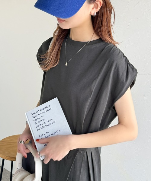 classicalelf ワンピース 綿100％シンプルモダンデザイン。シルケットアシメタック2WAYワンピース レディース : ZOZOTOWN Yahoo!店 - 通販 - Yahoo ...