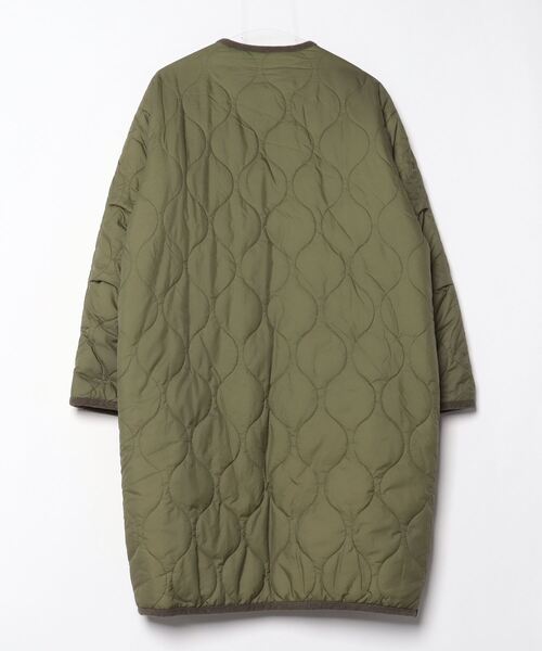 CANAL JEAN（キャナルジーン） 「Via.J」ノーカラーコート ONE SIZE カーキ レディース : ZOZOTOWN Yahoo!店 - 通販 - Yahoo!ショッピング