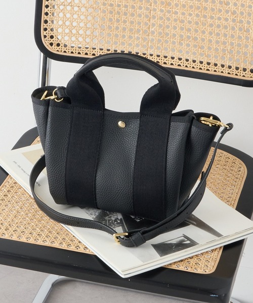 cache ショルダーバッグ バッグ 「cache cache」太ショルダー付き2wayテープトートバッグ S レディース : ZOZOTOWN Yahoo!店 - 通販 - Yahoo!ショッピング