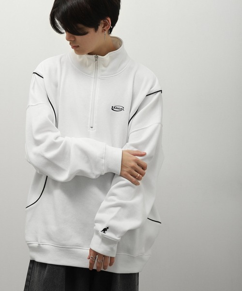 KANGOL 「KANGOL」 スウェットカットソー「ZIP FIVEコラボ」 MEDIUM ホワイト メンズ : ZOZOTOWN Yahoo!店 - 通販 - Yahoo!ショッピング