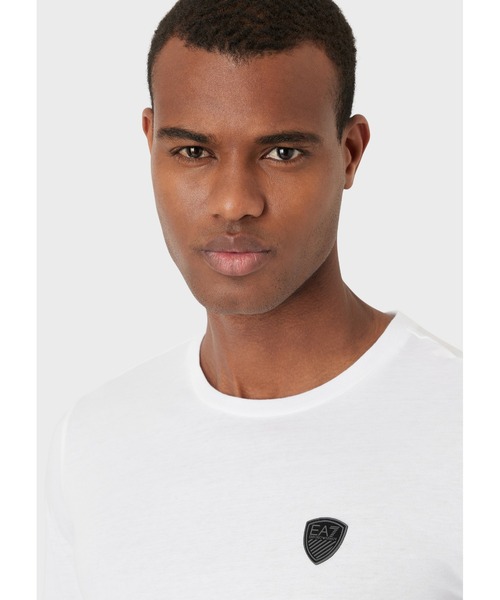 EA7 tシャツ 「エンポリオ アルマーニ EA7」Core Shield 長袖Tシャツ コットン製 メンズ : ZOZOTOWN Yahoo ...