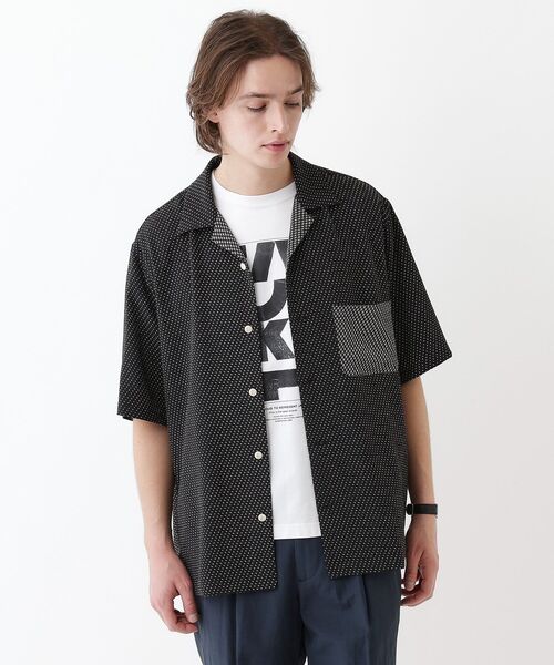 TAKEO KIKUCHI シャツ 「THE FLAGSHIP」丹後ちりめん 半袖シャツ メンズ : ZOZOTOWN Yahoo!店 - 通販 - Yahoo!ショッピング