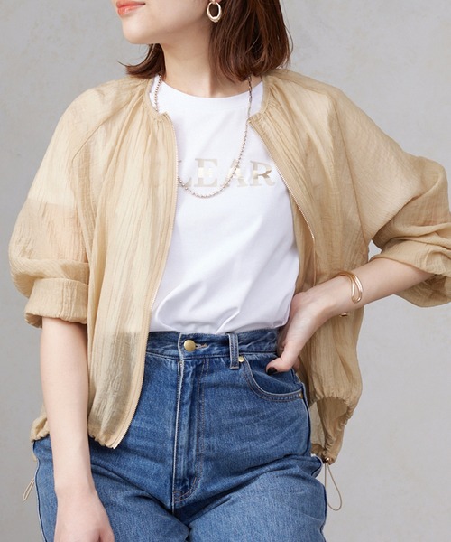 Chez toi 「Chez toi」 ジップアップブルゾン FREE キャメル レディース : ZOZOTOWN Yahoo!店 - 通販 ...