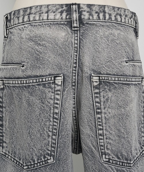 STUDIOUS tシャツ 「NVRFRGT」別注 3D TWISTED WIDE LEG JEANS - BLEACHED メンズ : ZOZOTOWN Yahoo!店 - 通販 ...