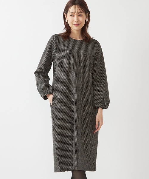 A/C DESIGN BY ALPHA CUBIC 「A/C CUBIC」 長袖ワンピース M ブラック レディース : ZOZOTOWN Yahoo!店 - 通販 - Yahoo!ショッピング