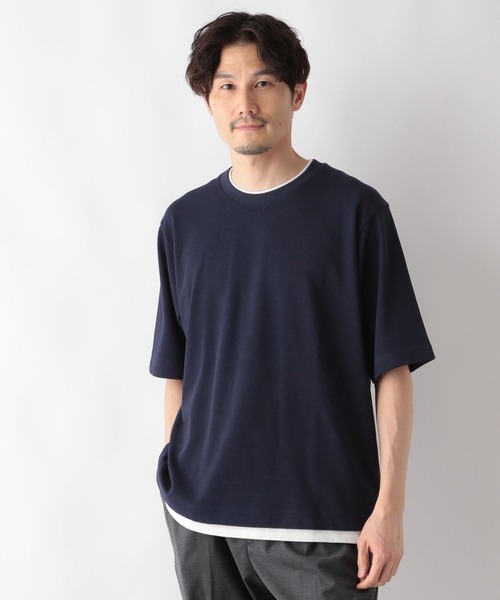 tシャツ Tシャツ クルーネックレイヤードCOOL/半袖/986807 :81957016:ZOZOTOWN Yahoo!店 - 通販 ...
