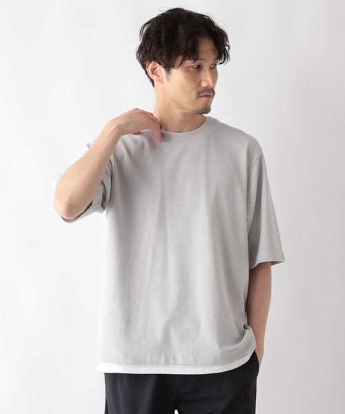 tシャツ Tシャツ クルーネックレイヤードCOOL/半袖/986807 :81957016:ZOZOTOWN Yahoo!店 - 通販 ...