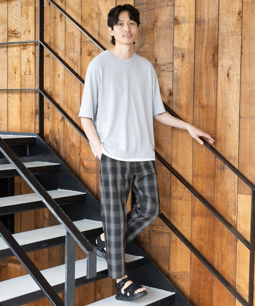 GLOBAL WORK tシャツ クルーネックレイヤードCOOL/半袖/986807 メンズ : ZOZOTOWN Yahoo!店 - 通販 ...