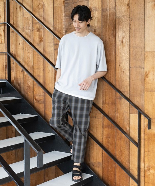 GLOBAL WORK tシャツ クルーネックレイヤードCOOL/半袖/986807 メンズ : ZOZOTOWN Yahoo!店 - 通販 ...