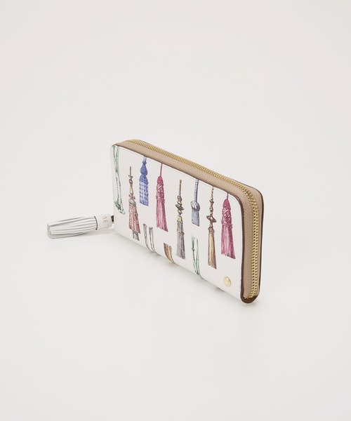 TREASURE TOPKAPI 財布 「TREASURE TOPKAPI」シュリンクレザー タッセル プリント ラウンド 長財布 レディース : ZOZOTOWN Yahoo!店 - 通販 ...