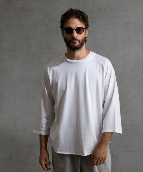 paradigm 「paradigm」 7分袖Tシャツ MEDIUM ホワイト メンズ : ZOZOTOWN Yahoo!店 - 通販 - Yahoo!ショッピング