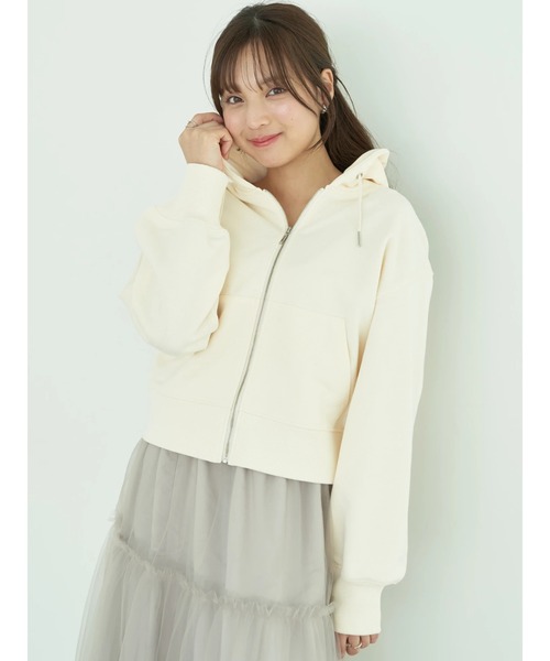 earth music&ecology（アース ミュージック＆エコロジー） カーディガン 裏毛ZIPパーカー レディース : ZOZOTOWN ...