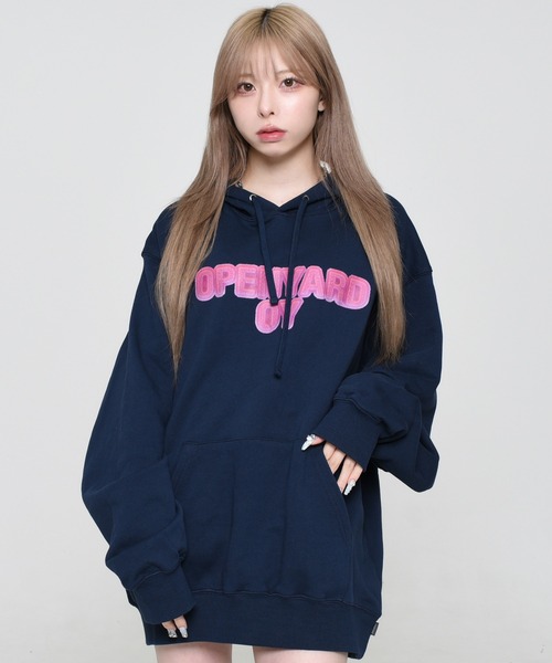 OY パーカー 「OY/オーワイ」 FUZZY OPYD HOODIE/ファジーフーディー レディース メンズ : ZOZOTOWN ...