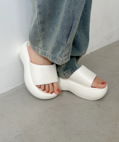 CLEA サンダル EVA厚底ボリュームサンダル レディース : ZOZOTOWN Yahoo!店 - 通販 - Yahoo!ショッピング