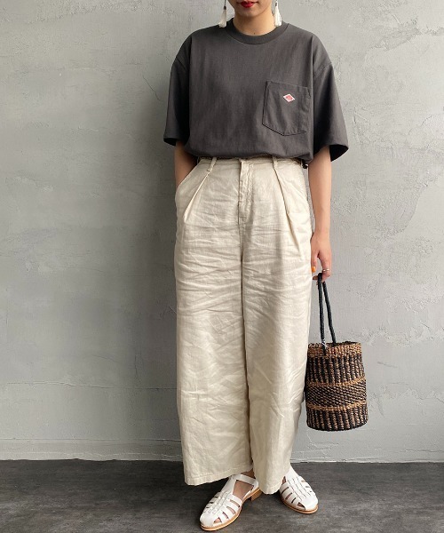 Danton 「DANTON」 半袖Tシャツ X-LARGE チャコール レディース : ZOZOTOWN Yahoo!店 - 通販 - Yahoo!ショッピング