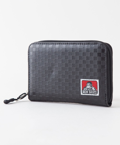 BEN DAVIS 財布 「BEN DAVIS/ベンデイビス」ハーフラウンドウォレット 財布 ワンポイントブランドロゴ メンズ レディース ...