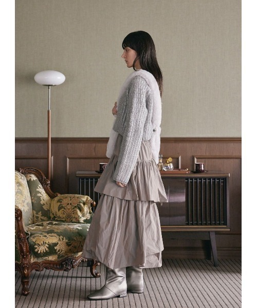 COEL（コエル） ニット セーター 畔ストライプショートニット