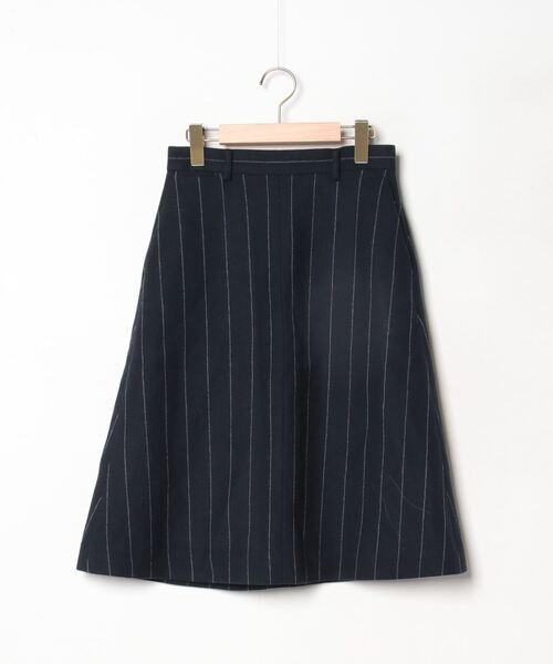MACPHEE 「MACPHEE」 ストライプ柄スカート 36 ネイビー レディース : ZOZOTOWN Yahoo!店 - 通販 - Yahoo!ショッピング