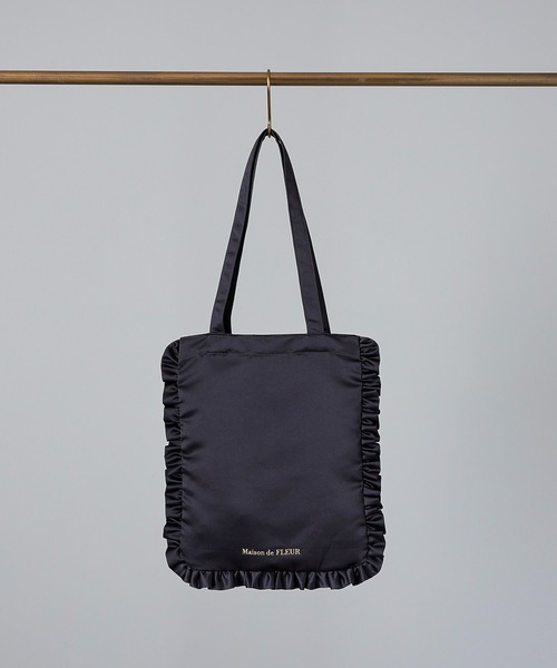 Maison de FLEUR 「Maison FLEUR」 トートバッグ FREE ブラック レディース : ZOZOTOWN Yahoo!店 - 通販 - Yahoo!ショッピング