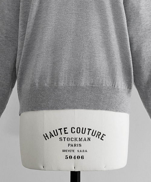 ELFRANK ニット セーター 「新色追加」ワンポイントハート刺繍ニット