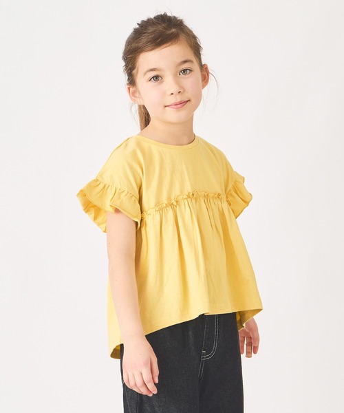 ever closet tシャツ 胸切替えデザインTシャツ キッズ 子供服 女の子 : ZOZOTOWN Yahoo!店 - 通販 - Yahoo!ショッピング